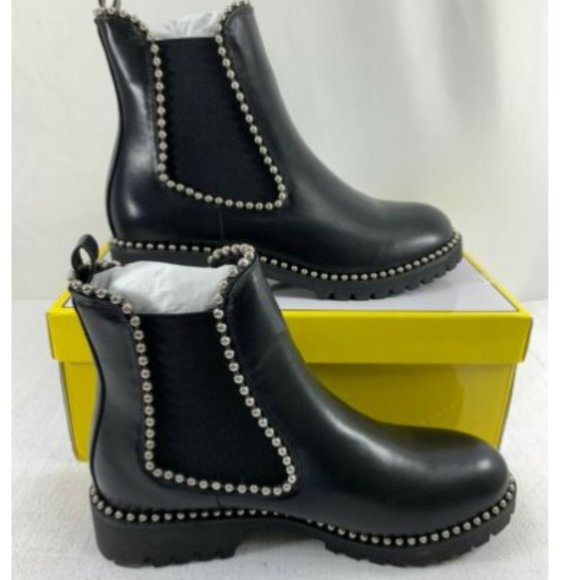 Seven Dials | Shoes | Seven Dials Shelley Studded Smooth Ankle Boots ...
